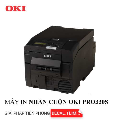 Máy In Nhãn Cuộn OKI Pro330s Label Printer | IDC Saigon